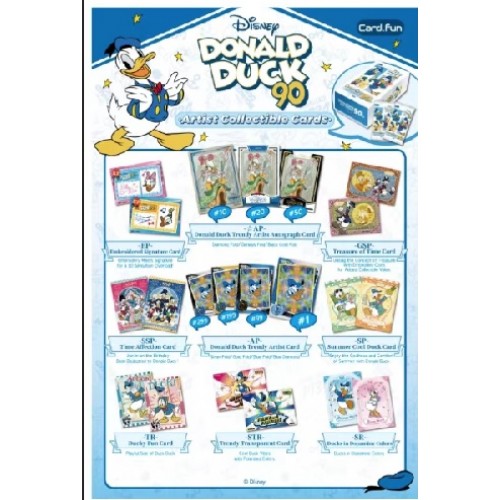 Card.fun - Designer Collectible Cards - Donald Duck 90th Anniversary ...